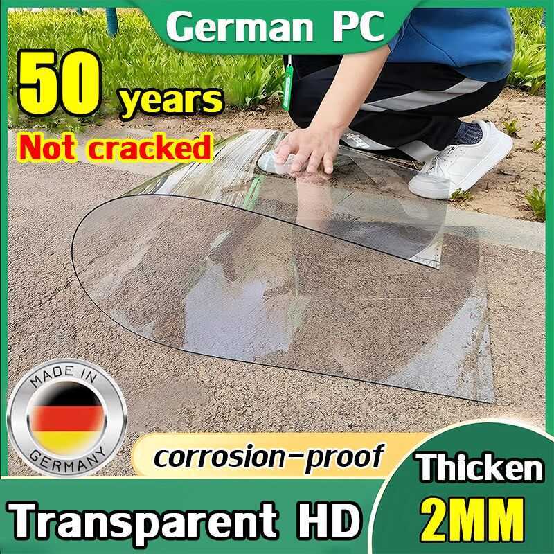 Durable For 100 Years Fiber Glass Sheet Clear Transparent Daylighting ...