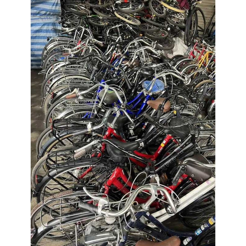 Japanese second-hand curved frame bicycle 26inch women's city bike ...