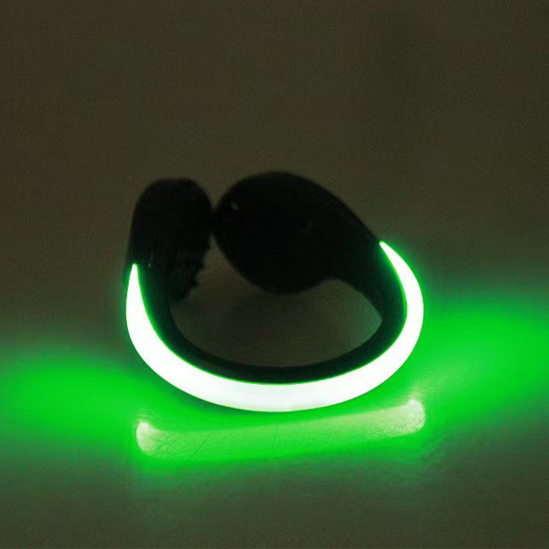 Night Cycling Running Visibility LED Safety Shoe Clip Light - 70Hr ...