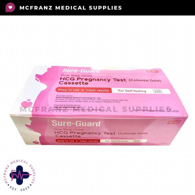Sureguard Pregnancy Test Sold Per Box E | Shopee Philippines