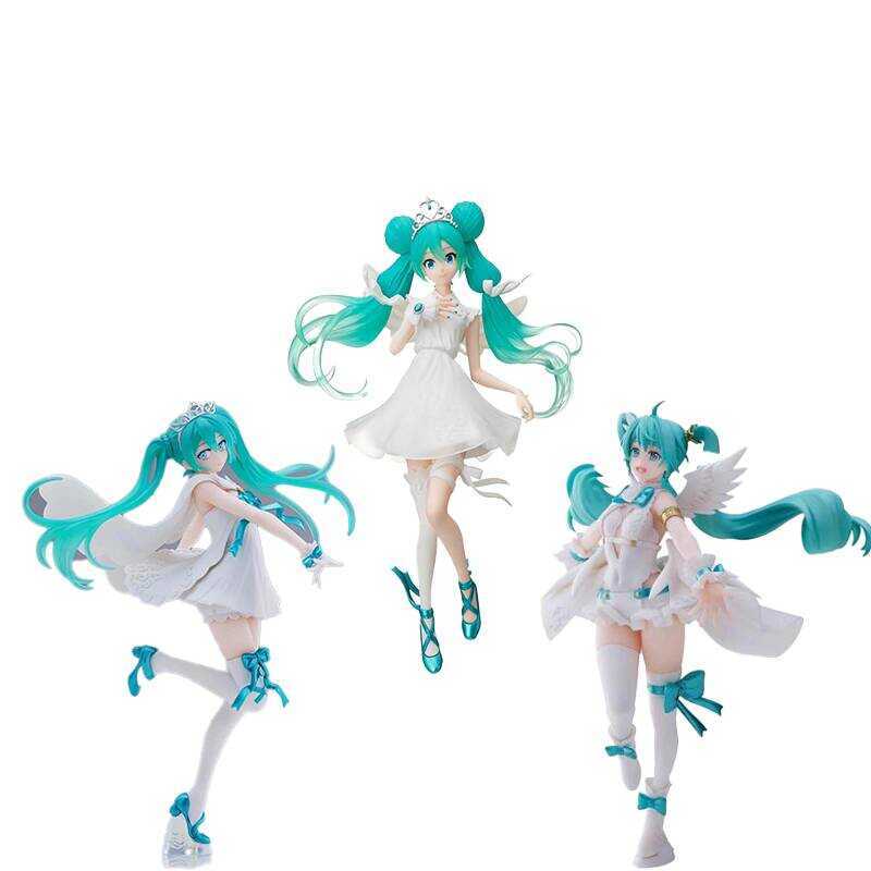 Sega Spm Hatsune 15Th Anniversary Miku Angel Outfit Figure | Shopee ...