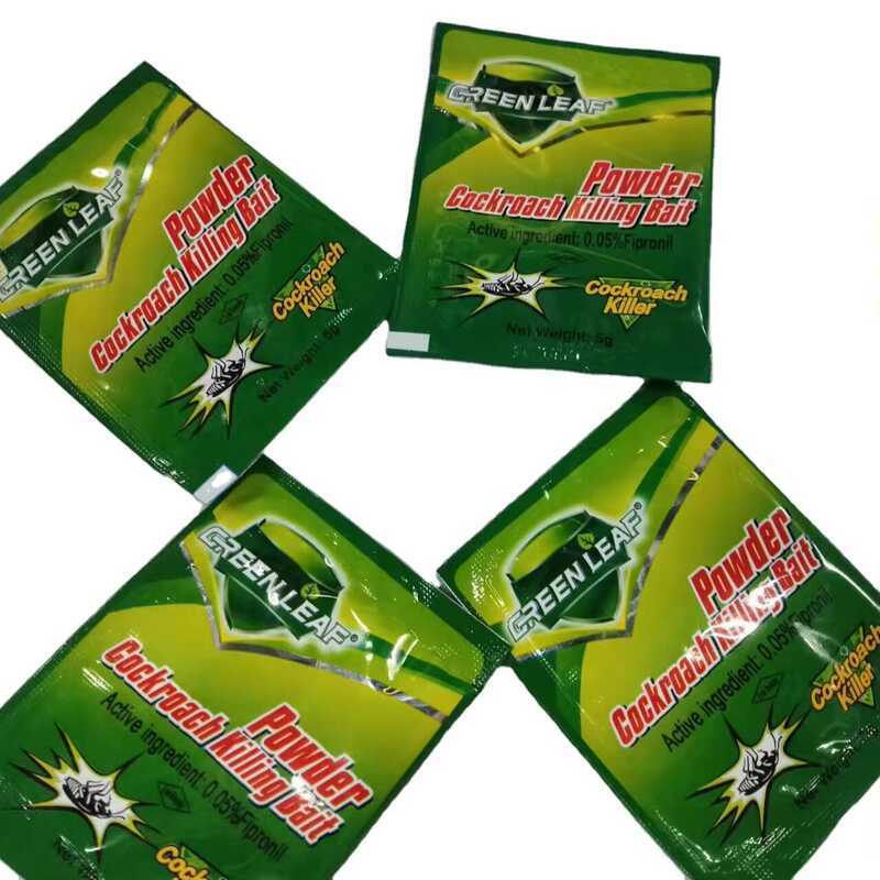 GREEN LEAF Roach Killer Powerful Effective Pest Powder German Cockroach ...