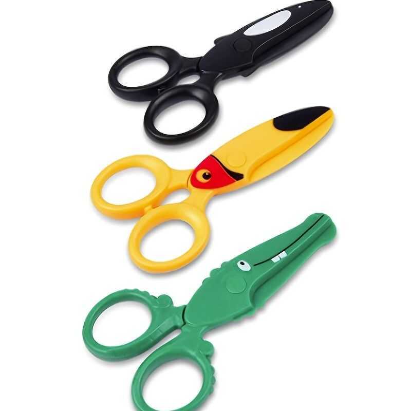 Preschool Training Scissors Children Safety Pre School Art Craft B ...