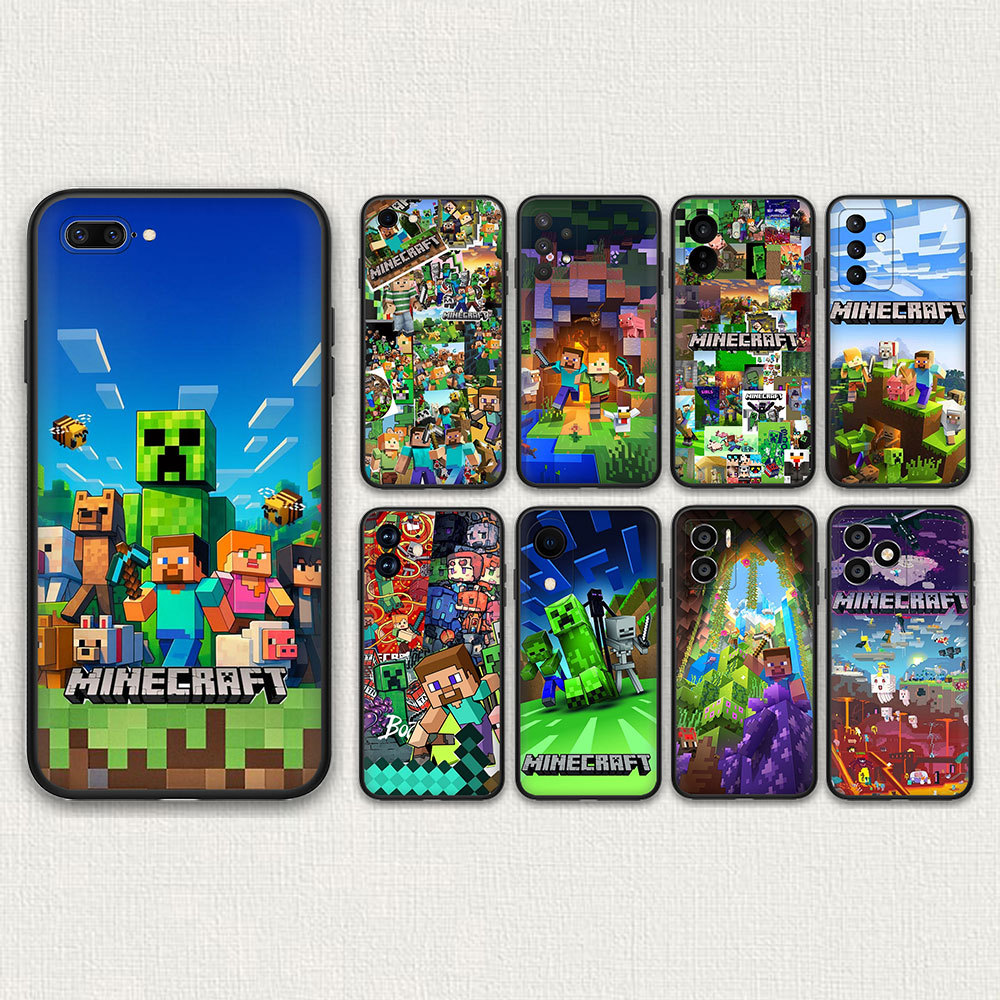 Soft TPU Phone Case Vivo Y04 Y04s Y21d Y29S Y29T H8D5 Minecraft ...