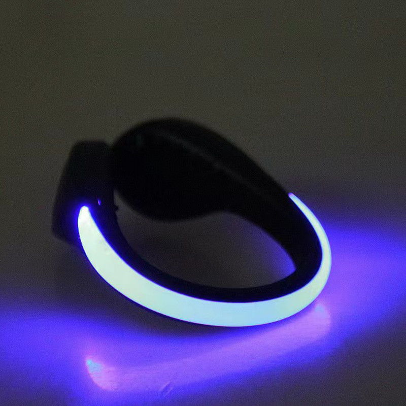 Night Cycling Running Visibility LED Safety Shoe Clip Light - 70Hr ...