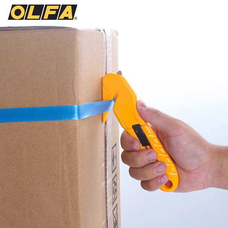 Japanese OLFA Safety Box Cutter SK-10 Hook Packaging Cutting Scissors ...