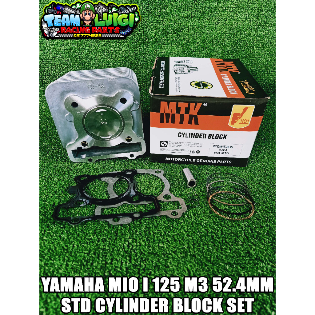 MTK YAMAHA MIO I 125 M3 52.4MM STANDARD BLOCK SET | Shopee Philippines