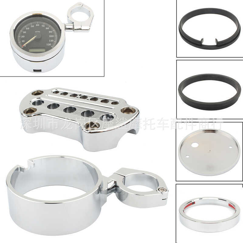 Electroplated CNC Side-Mounted Gauge Bracket Side-Mounted Engine Gauge ...