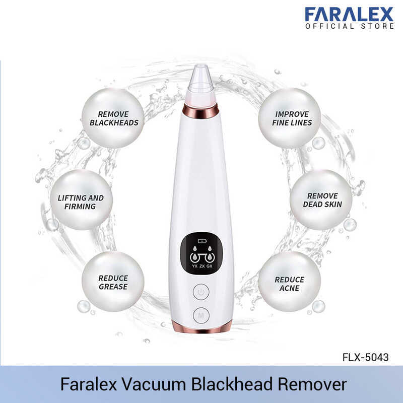 FARALEX Microcrystalline Vacuum - Blackhead Remover, Whitehead ...