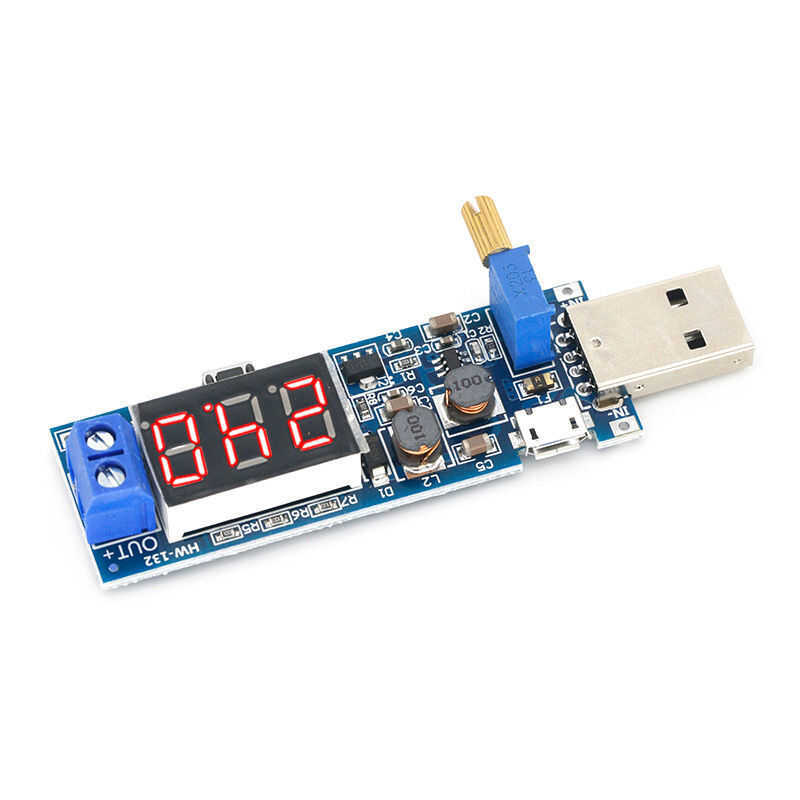 Fce USB Boost Buck Converter Micro Step UP / Down Power Supply Module ...