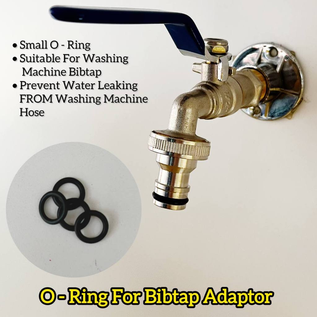 4pcs Small O-Ring For Washing Machine Bibtap Adaptor To Leak Prevention ...