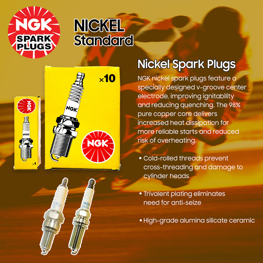 NGK Spark Plug Standard for Suzuki GS 175 | Raider 125 | Raider R 150 ...
