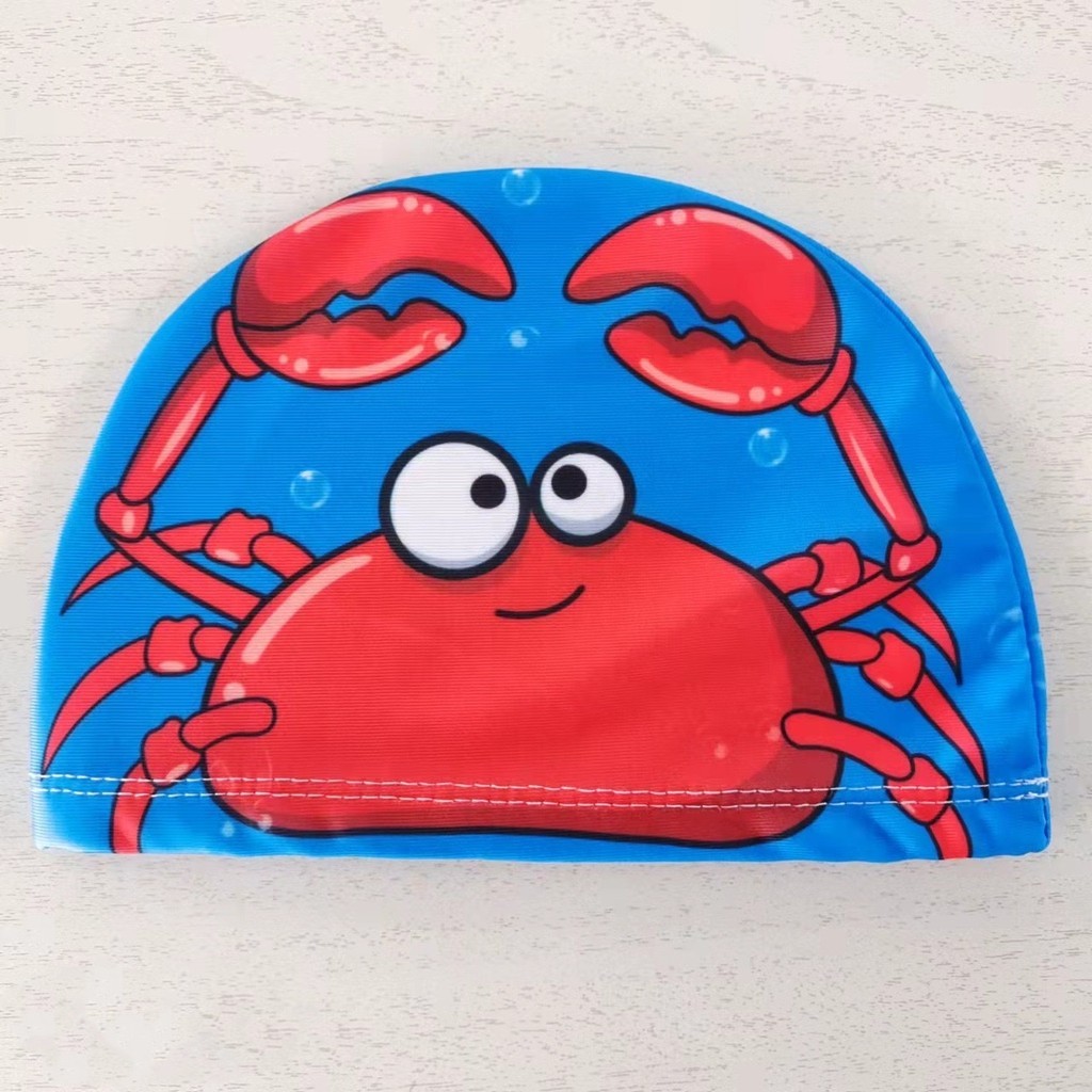 Kids Swimming Cap Boys and girls Swim Cap Ear protection Cute ...