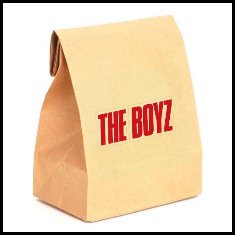 THE BOYZ MERCHANDISE SET POUCH UN-OFFICIAL CONSIST OF 12 PCS RANDOM ...