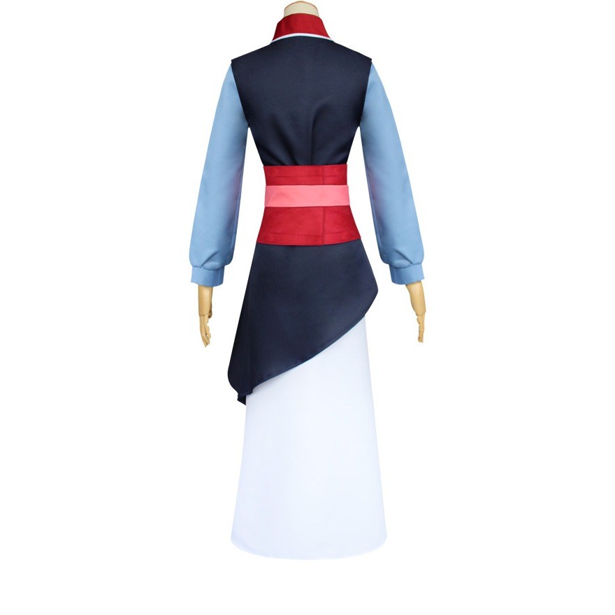 Mulan Cosplay Costume Young Mulan Princess Costume Dress Women Mushu ...