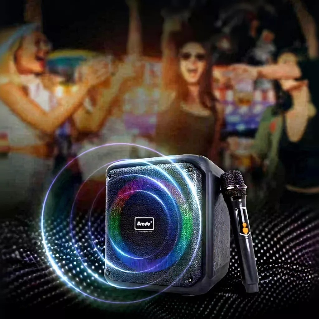 BTS-1935 6.5 Inch Rechargeable karaoke Bluetooth speaker Equipped with ...