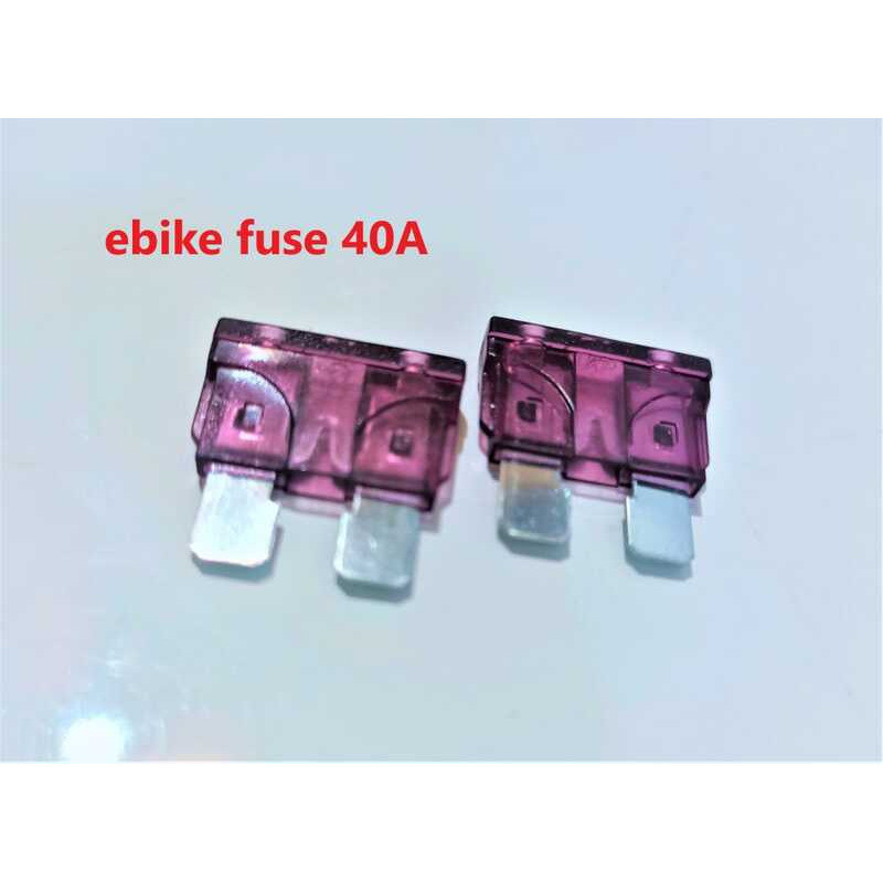 17 Ebike Fuse 40A, Blade Type, Flat 2Pcs, Commonly Use For Romai Mini ...