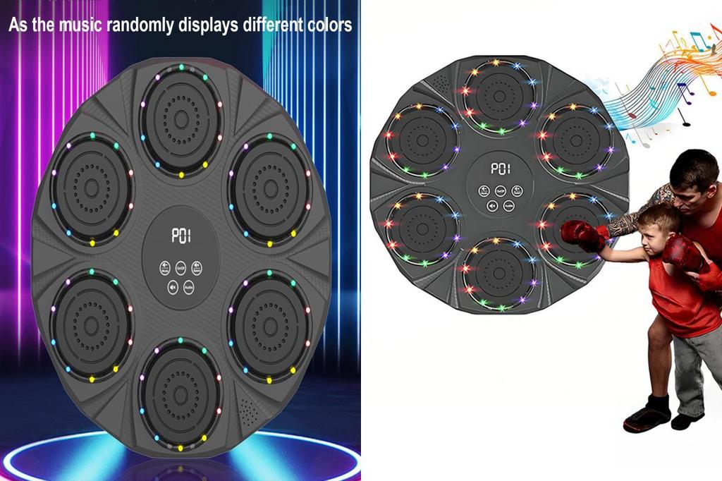 DL Adjustable Speed Boxing Machine Intelligent Boxing Trainer Wall ...