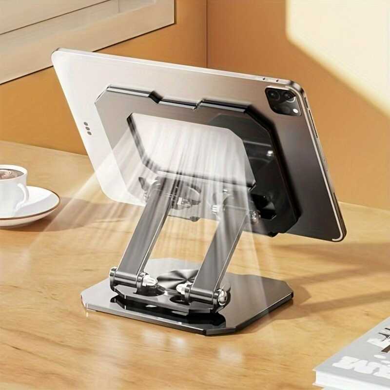 Universal Metal Tablet Stand 360°Rotating Holder For Ipad Air Mini ...