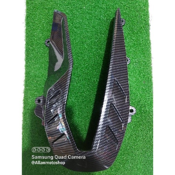 new cvt cover for pcx160 nemo carbon clear and smoke muffler cover ...
