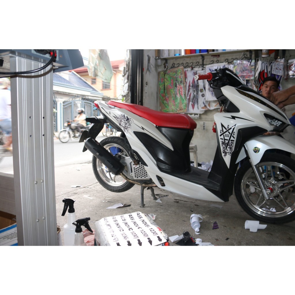 Honda Click 125i V2 Meduza All the way Decals Sticker | Shopee Philippines