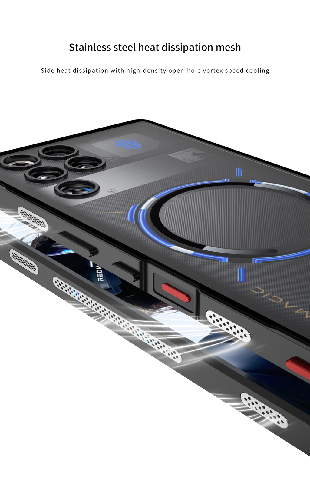 High-Grade For Nubia Red Magic 11 Pro + Plus 5G Magnetic Case Phone ...