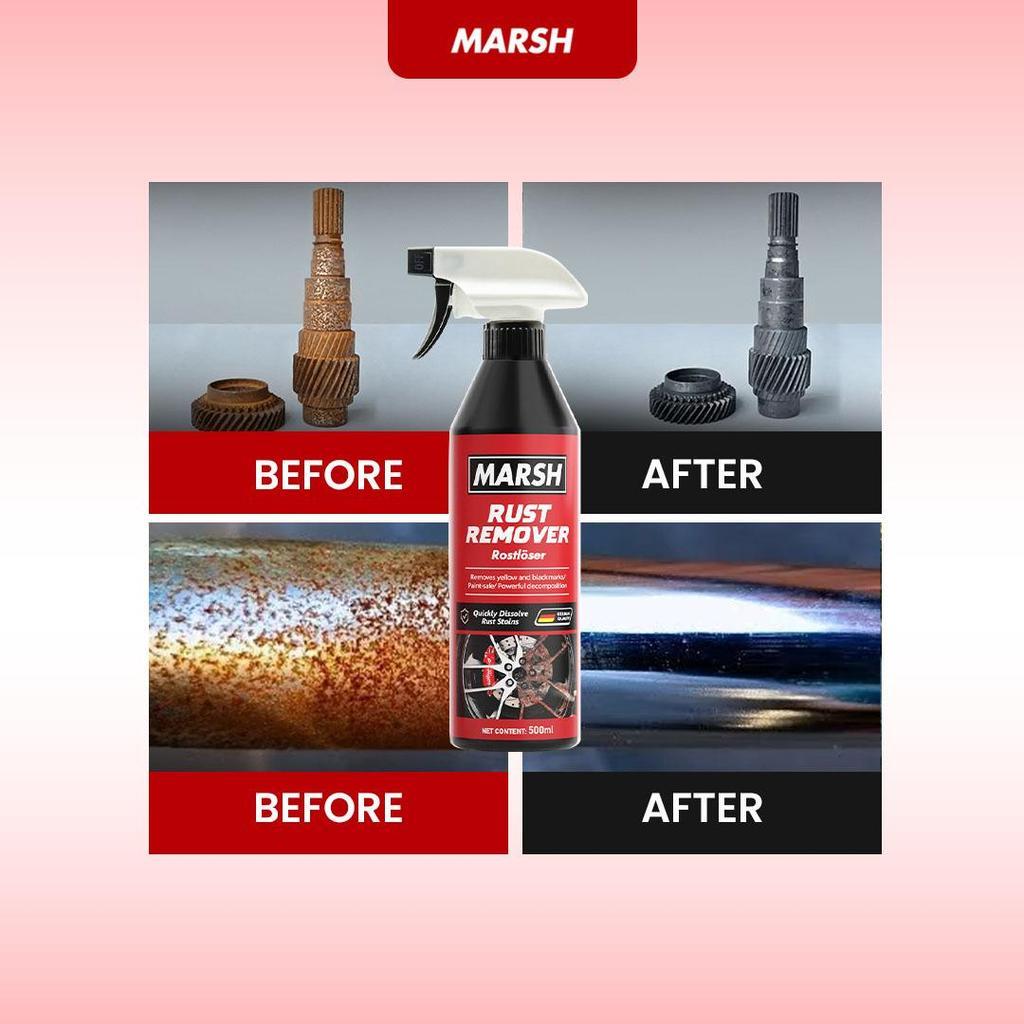 Marsh Rust Remover 500ml - Powerful Decomposition Paint-Safe Dissolves ...
