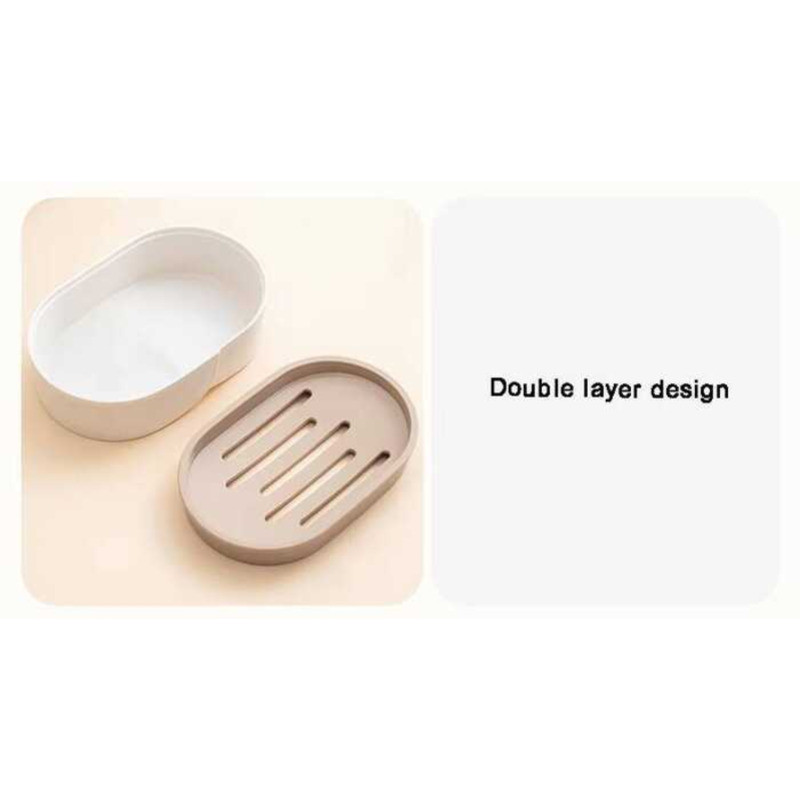 Wholesale Cheap Hotel Bathroom Double Layer PP Soap Storage Rack Base ...