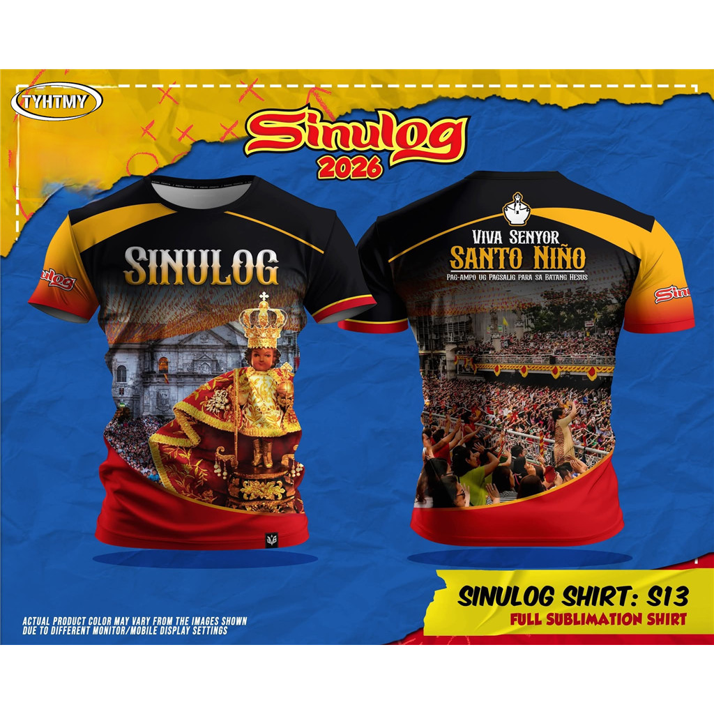 【Ready in stock】 sinulog t shirt for men and women 2026 NEW Design Full ...
