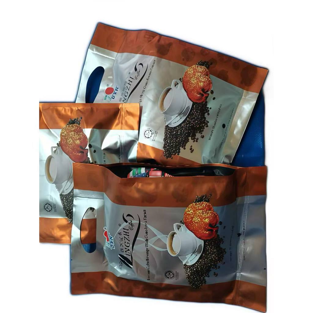 This product is DXN Ganoderma Lucidum 3-in-1 Coffee, a premixed instant ...