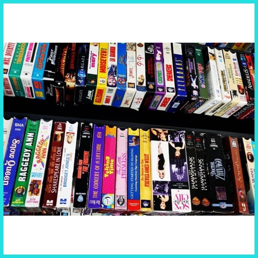 ☂ Assorted VHS Tapes Original VHS Tapes Vintage VHS Tapee Action VHS ...