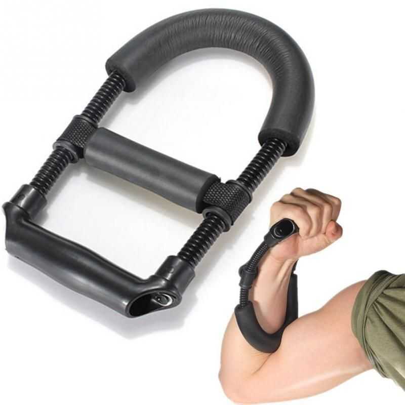 Hand Grip Arm Trainer Adjustable Forearm Wrist Exercises Force 85B ...