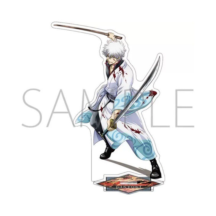 Gintama Yoshiwara in Flames Exhibition Acrylic Standee - Gintoki Sakata ...