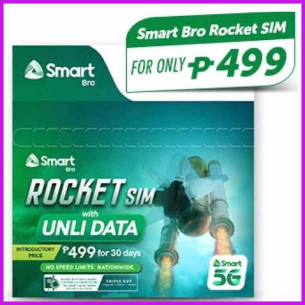Shop smart rocket sim for Sale on Shopee Philippines