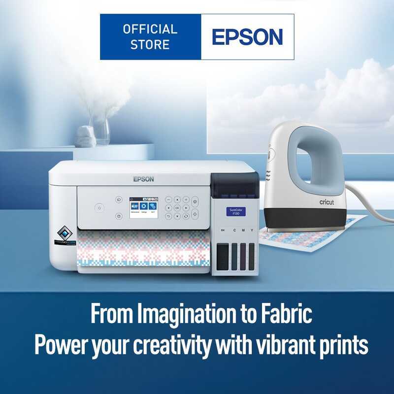 Crafting Starter Pack Bundle Epson Surecolor Sc-F130 Dye-Sublimation ...