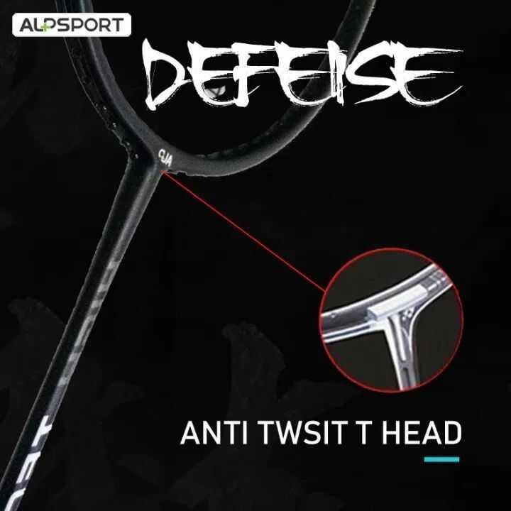 Badminton Racket 4U G5 Max25lbs 100 Original Design Full Carbon Fiber ...