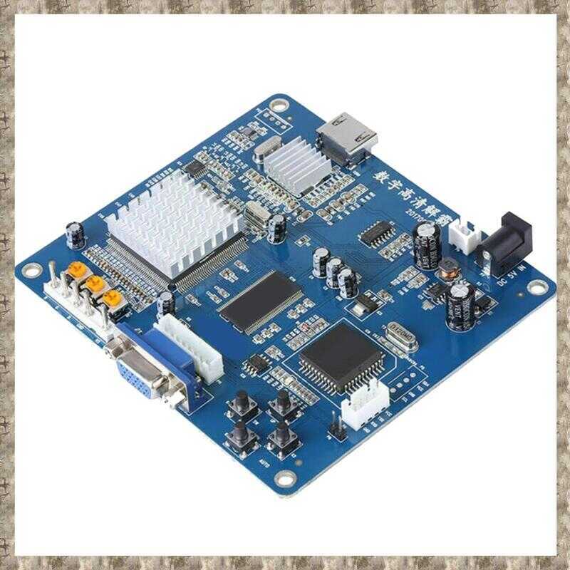 (Gjtq) Video Game Converter Board HD Output Vga/Rgb/Cga//Yuv To ...