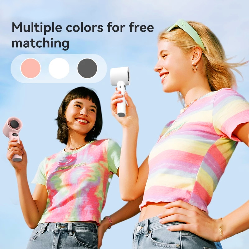 Rechargeable High Speed Handheld Mini Fan Portable 120 Gear Strong Wind ...