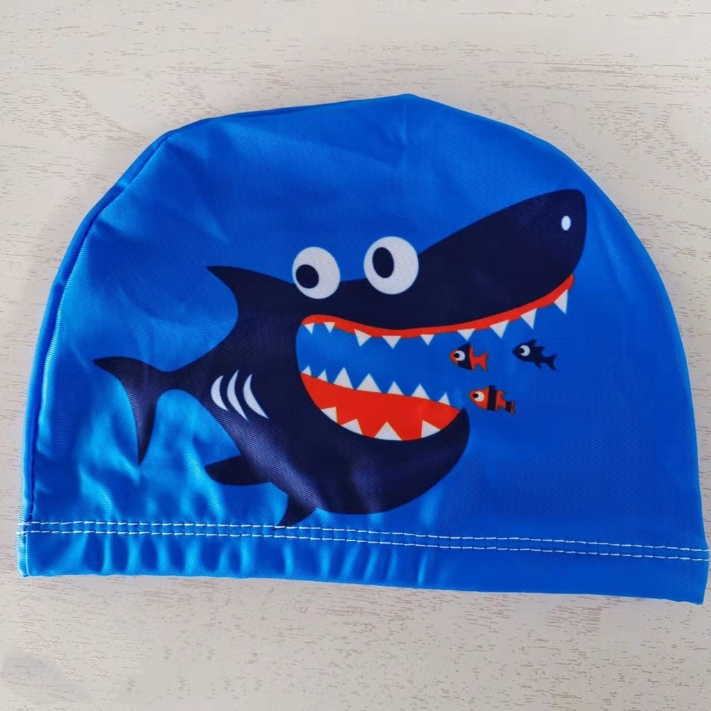 Kids Swimming Cap Boys and girls Swim Cap Ear protection Cute ...