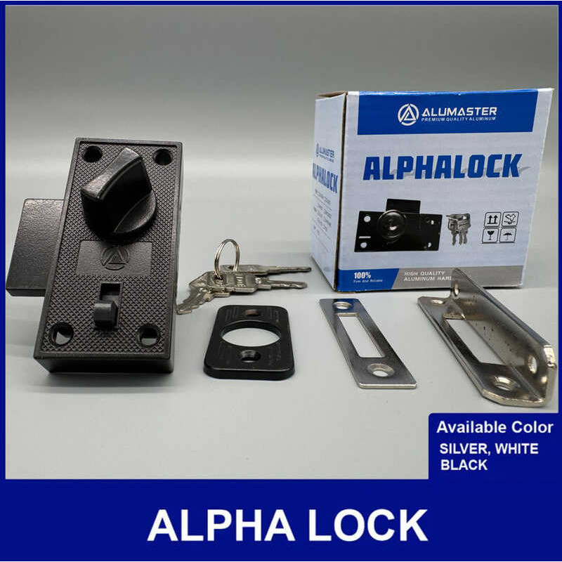 VIERSEN Alpha Lock Set With Keys And Thumbturn For Aluminum Screen Door ...