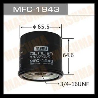 Masuma Japan Engine Oil Filter for Multicab Suzuki DA64, DA63, DA62 ...