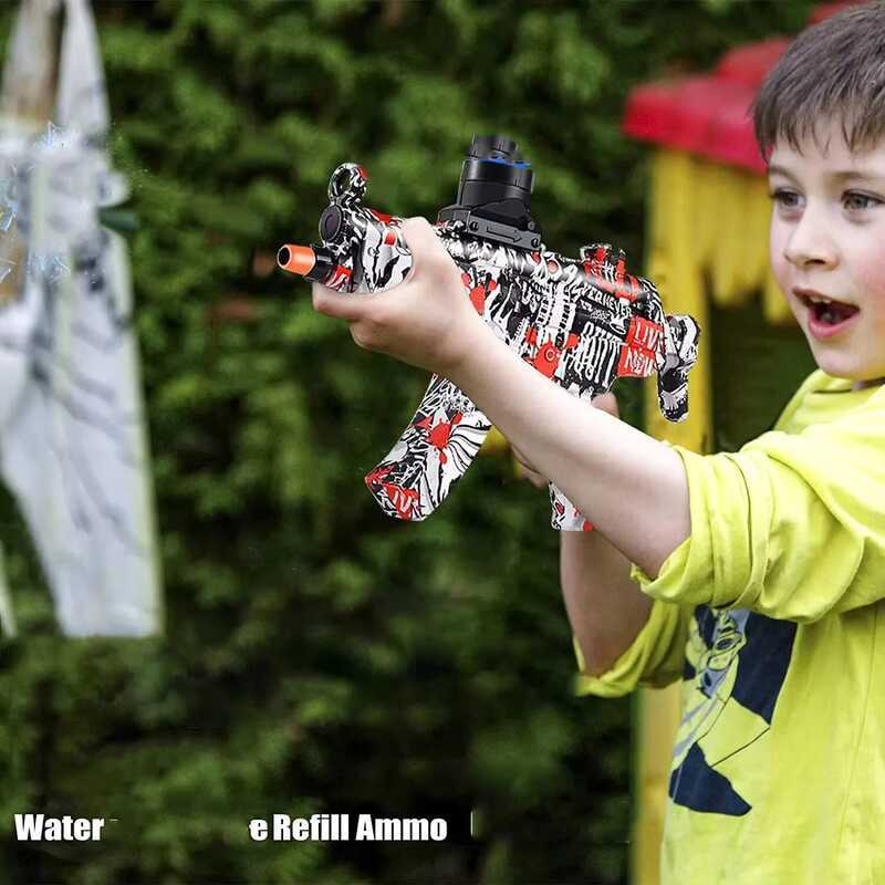 MP5 Electric Water Blaster Outdoor Shooting Bomb Toys Paintball Pistol ...