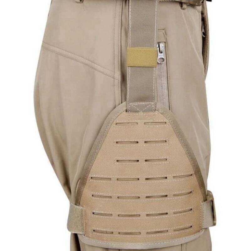 Tactical Molle Drop Leg Platform Thigh MOLLE Rig Laser-Cut Drop Leg ...