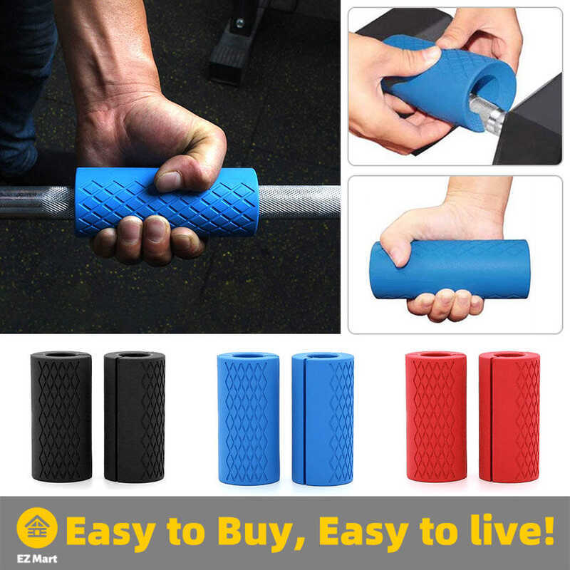 Fast Shipping Dumbbell Fat Barbell Grips Thick Bar Handle Pull Up ...