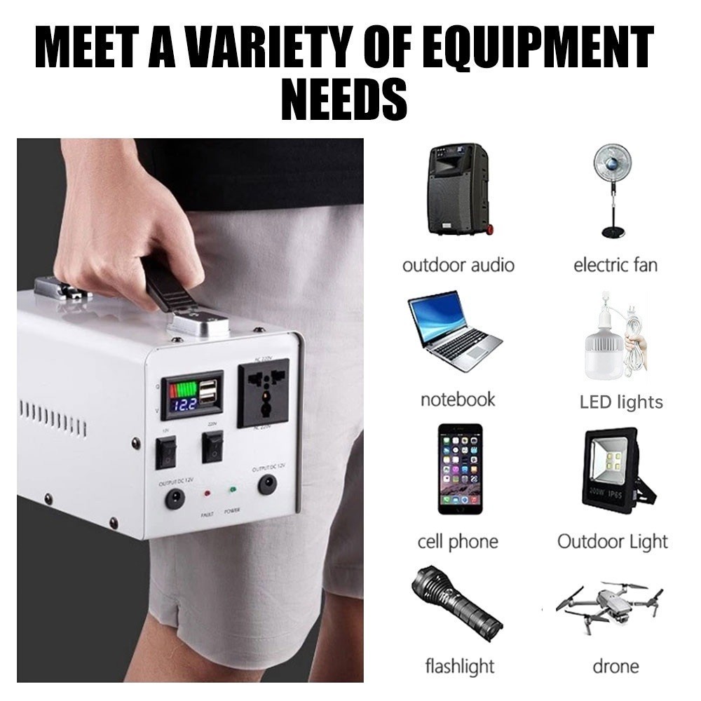 Moketa 400W Power Station 220V Portable 78800mAh Solar Generator Big ...