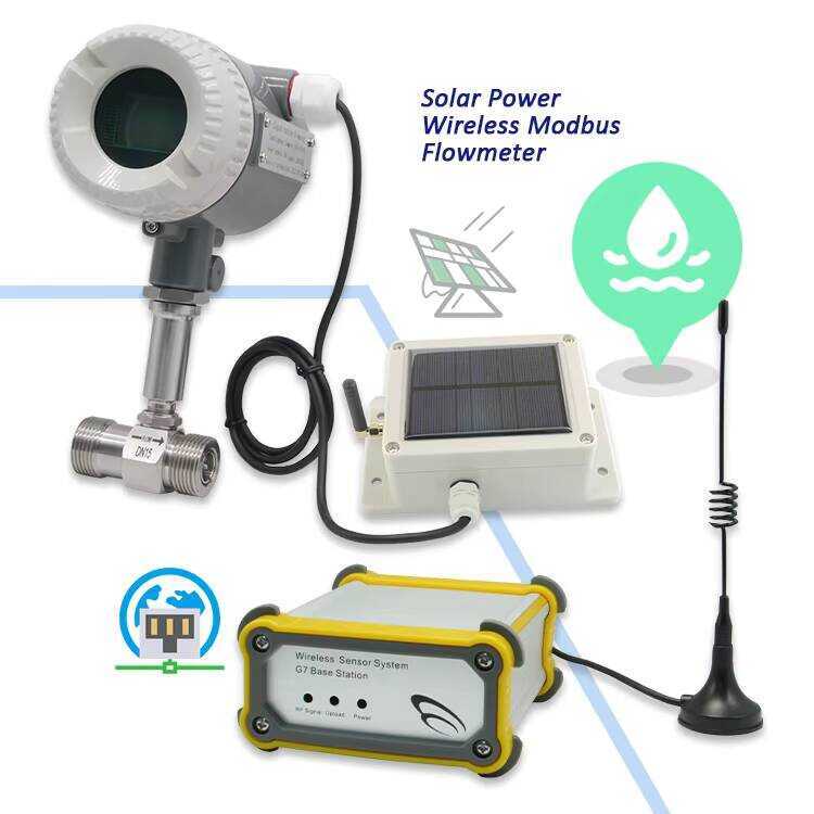 Modbus Electric Meter Automatic Water Level Controller Solar Wireless ...