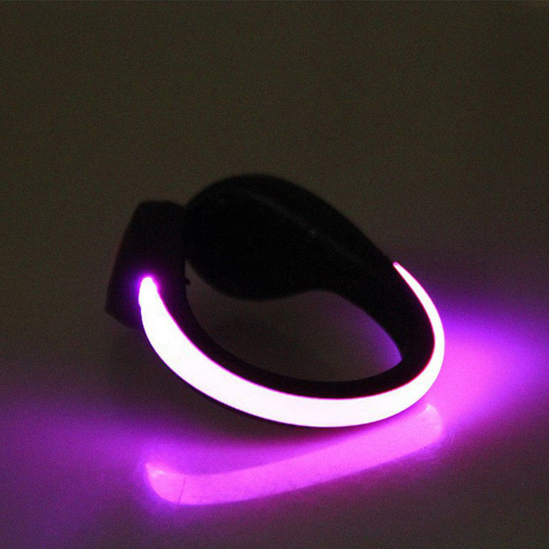 Night Cycling Running Visibility LED Safety Shoe Clip Light - 70Hr ...