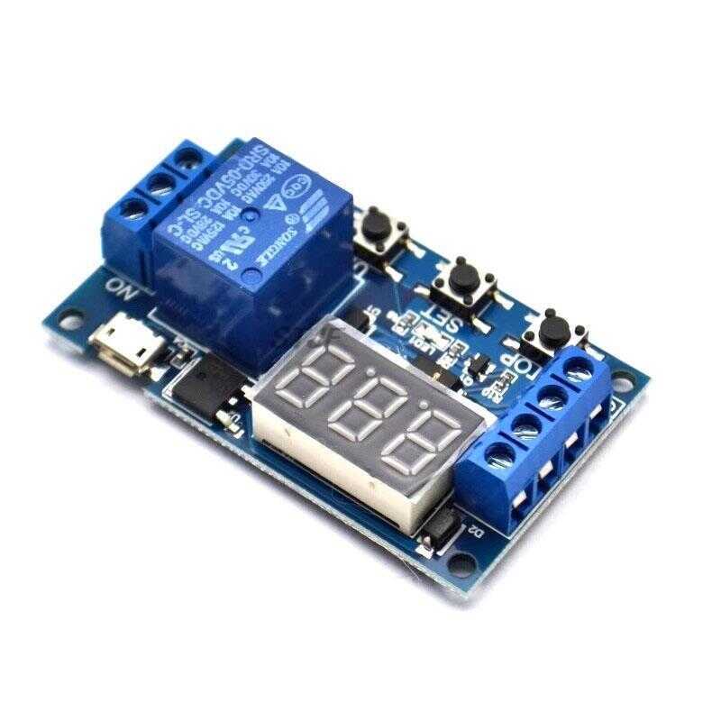 1C5 One Relay Module Xy-J02 Time Delay Power Cut Off Trigger Cycle ...