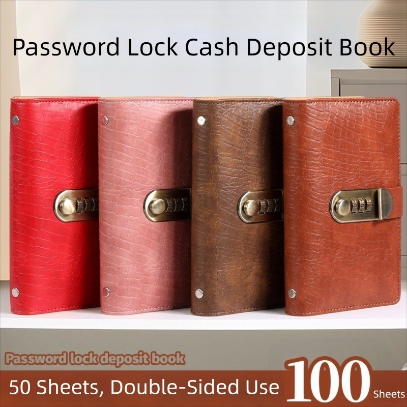 A6 Envelopes Money Saving Challenge Budget Binder Book With Password ...