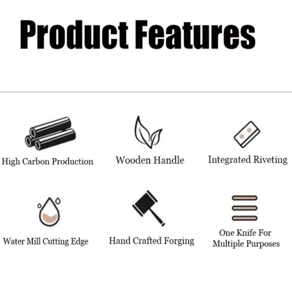 Kitchen Knife Set High-Carbon Steel kitchen knife Handmade Forged ...